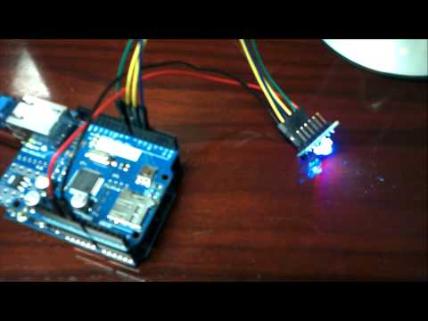 Arduino Ethernet + ShiftBrite LED = CheerLights – CheerLights