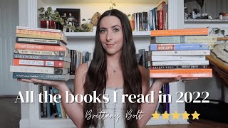 THE BOOKS I READ IN 2022: the good, the bad, rating them all!