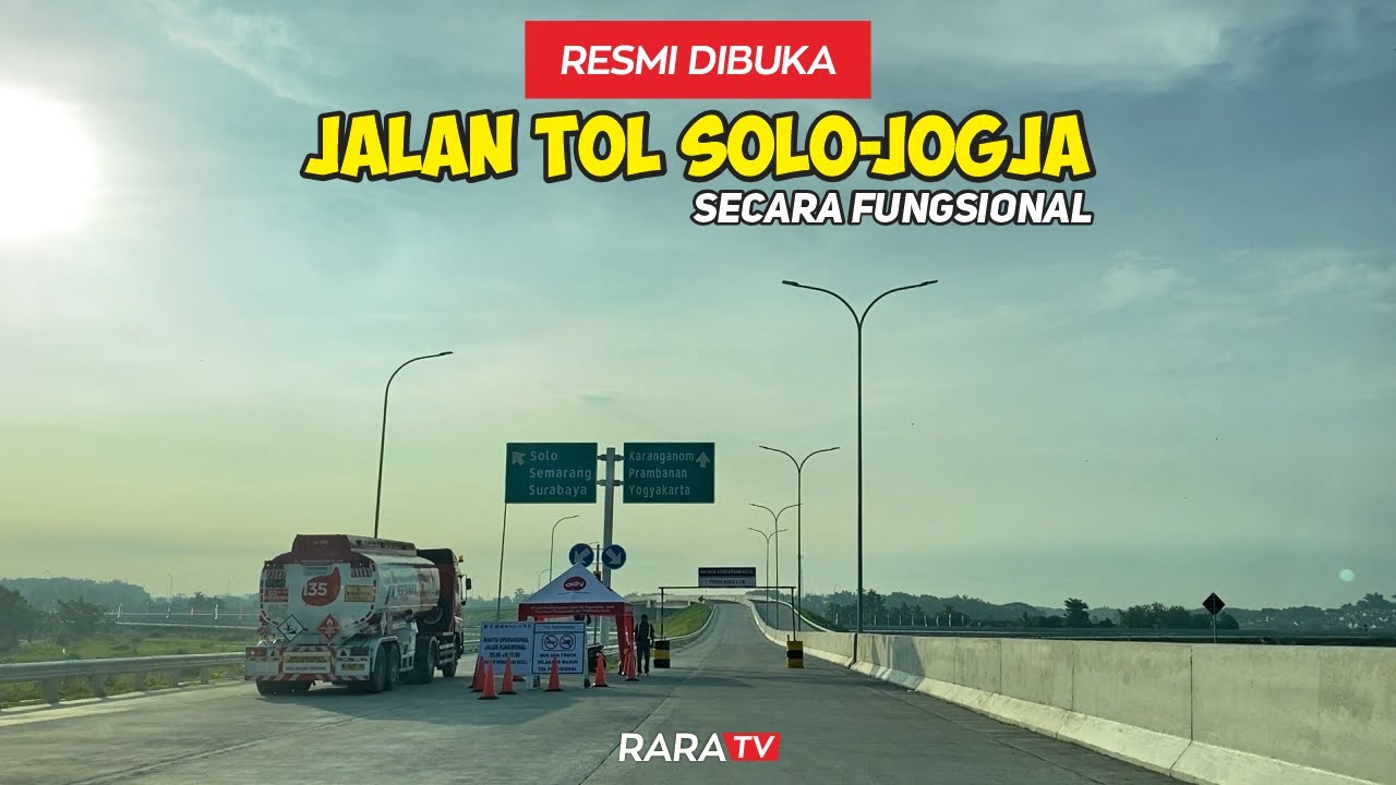 Jalan Tol Solo-Jogja dibuka Gratis Musim lebaran 2024 - SedayuNet