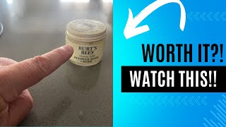 Review of Burts Bees Hand Cream