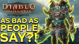 How bad is Diablo Immortal??