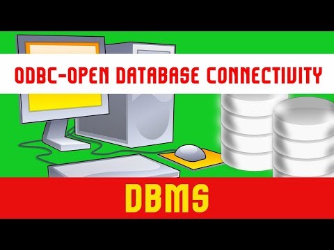 Open Database Connectivity: how to set up accessibility of training and ...