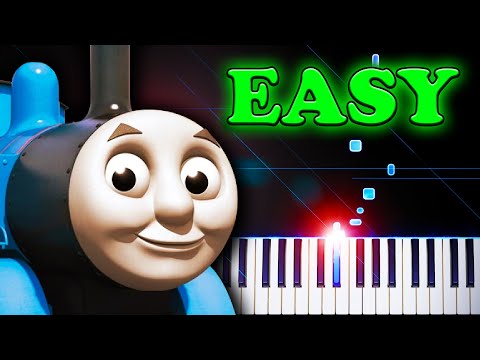 Thomas the Tank Engine Theme – EASY Piano Tutorial | Sheet Music Boss