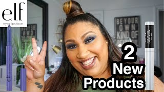 NEW E.L.F. COSMETICS ENHANCING LASH & BROW SERUM + NO BUDGE SHADOW STICK // FIRST IMPRESSIONS