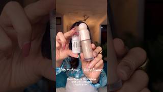 Let’s compare @RareBeauty highlighter and @MilkMakeup highlighter #makeup #liquidhighlighter