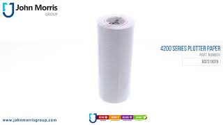 4200 Series Plotter Paper | John Morris Group