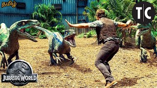 Owen Vs Raptors Scene | Jurassic World Tamil | HD | Tamil Clips