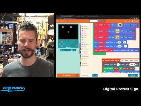 MakeCode Minute: Arcade Enemy List @adafruit @johnedgarpark #adafruit @MSMakeCode #makecode: A ...