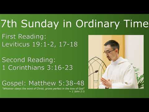 7th Sunday in Ordinary Time – St. Francis of Assisi Parish