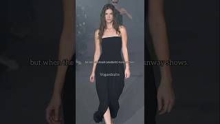 Barbara Palvin is officially back on the runway!✨#runway #supermodel #model