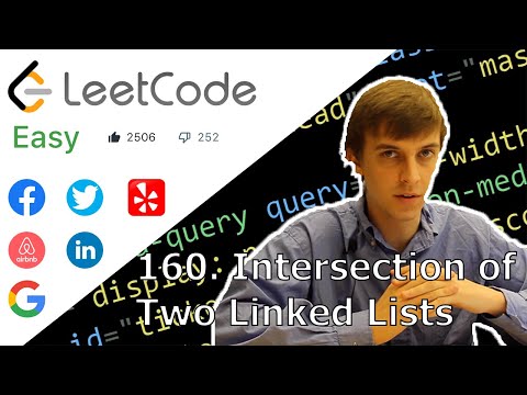 LeetCode – 160. Intersection of Two Linked Lists – LifeJourney