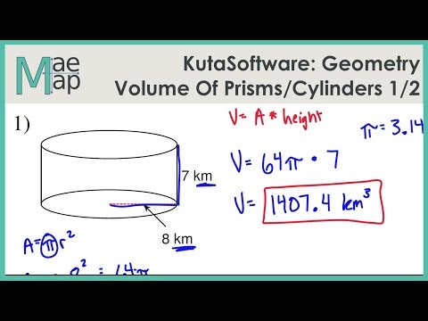Volume Of Prisms And Cylinders Part 1 – Easy Peasy All-in-One High School