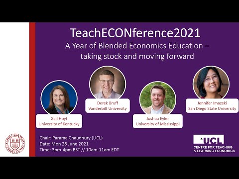 Panel: A Year of Blended Economics Education – taking stock and moving ...
