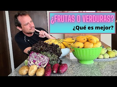 ¿Cuál piensas que es mejor? ¿Fruta o verdura? | ricHCarbo