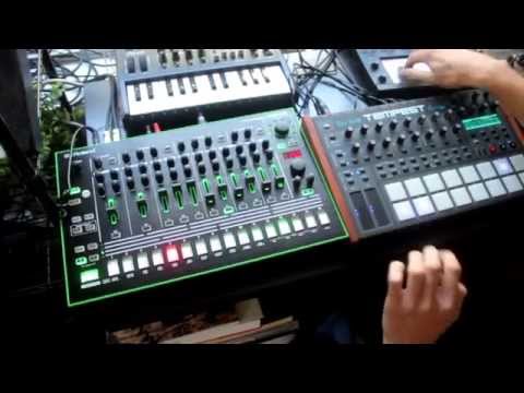 Roland TR-8 vs DSI Tempest Drum Machine Jam – Synthtopia