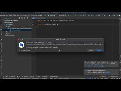 Basics of FTC Java and OpModes – STEM Robotics 4 All