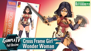 Cross Frame Girl Wonder Woman Model Kit | Gunpla TV