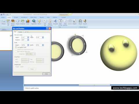how to create smiley in microsoft powerpoint | techbappa