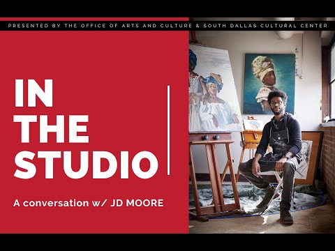 In the Studio with JD Moore | Black Art Now Audio / Video Archive