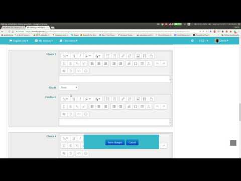 Creating Multiple Choice Quiz Questions in Moodle VIDEO | educational research techniques