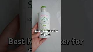 Simple hydrating light moisturizer for oily and sensitive skin#review#moisturizer#simple#skincare