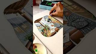 Himi gouache #himigouache #artshorts #painting #shortviral #unboxing #unboxing video #gouache