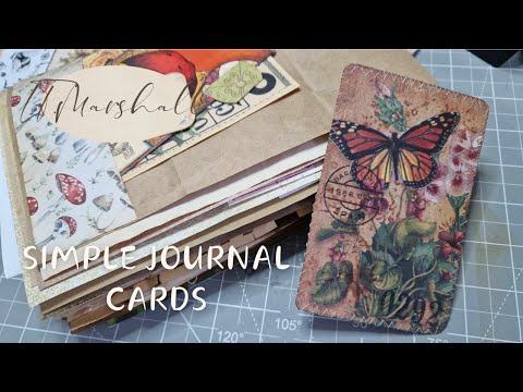Creating Beautiful Junk Journal Cards From Scraps – Back To Basics Tutorial