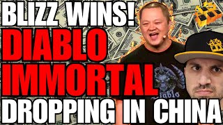 Diablo Immortal Gets CHINA RELEASE!! Blizzard and NetEase Money Making Machine Is Back!! BLAH!!