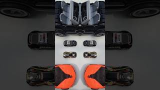 Black Mercedes, Orange color car and Mini cars #shorts #trend #car #toys #funny
