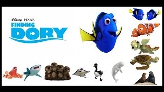 Disney Pixar FINDING DORY Movie Meet The Characters