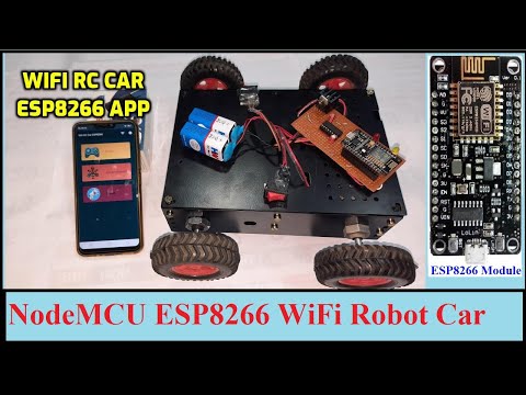 How to Make A Simple WiFi Controlled Robot Car (NodeMCU) | Wifi RC Car ESP8266 App – NodeMCU ...