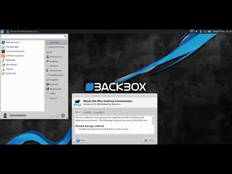 BackBox 4.7 XFCE. Installation and Overview | Daniele Buda