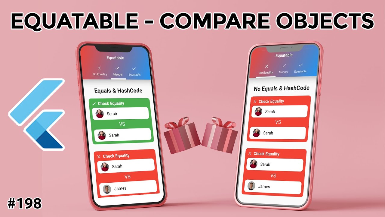 GitHub - JohannesMilke/equatable_example: With Flutter Equatable you can easily & automatically ...