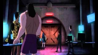 justice League Gods and Monsters superman batman and wonder woman fight like unjustice