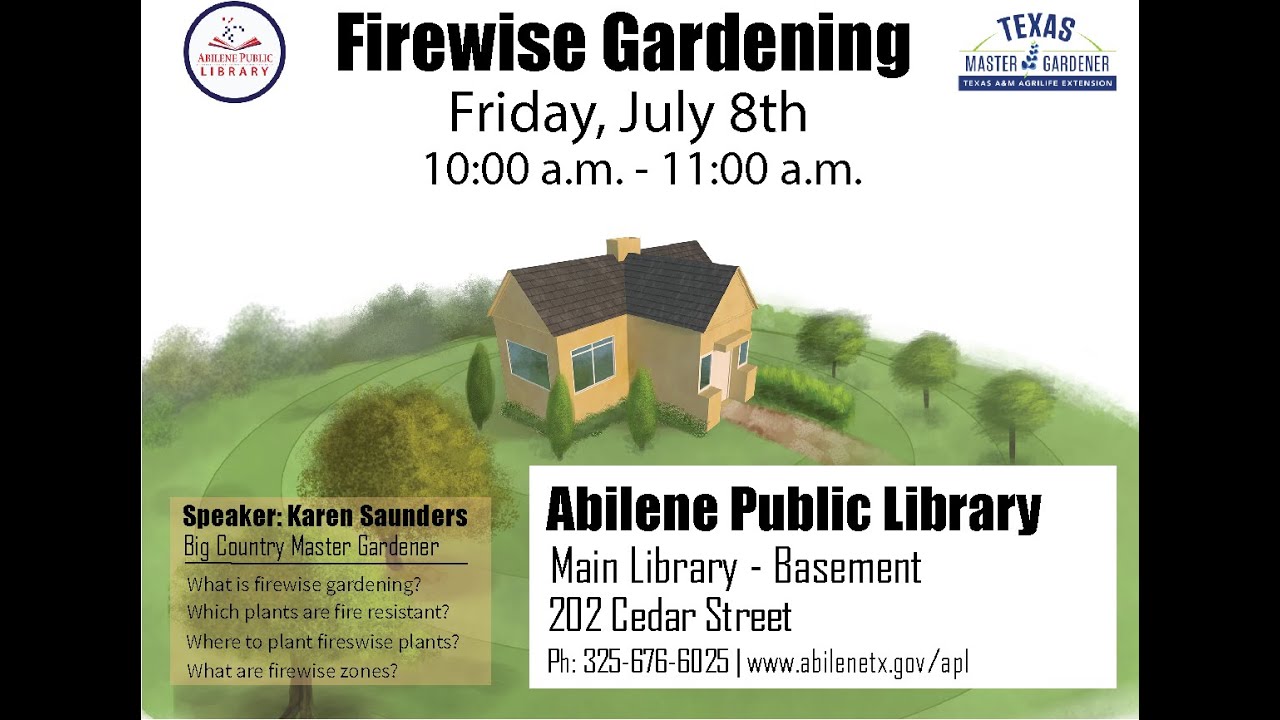 Library Program Videos – Big Country Master Gardeners