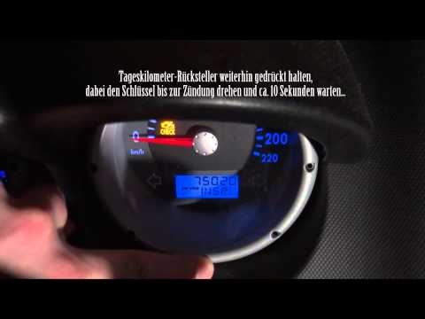 Service Golf 6 Zurucksetzen
