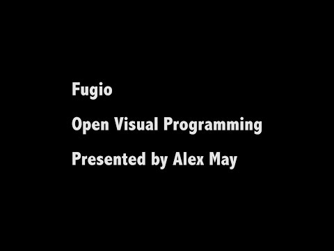 Fugio: open visual programming introduction – bigfug creative software
