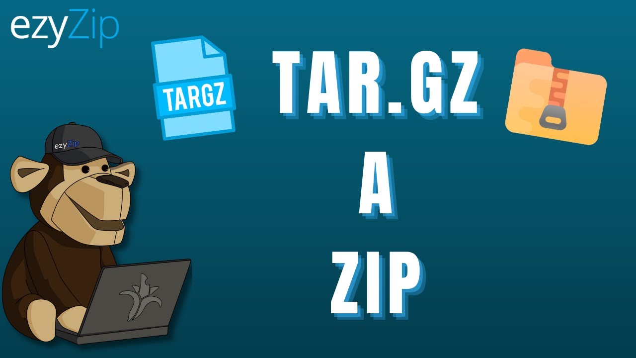 Convertir Un Archivo TAR.GZ A Formato ZIP En Línea. ¡Rápido, Seguro y Protegido! - ezyZip