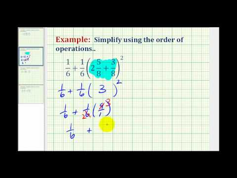 Example 3: Simplifying Expressions Involving Mixed Numbers | Math Help from Arithmetic through ...