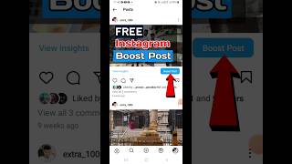 How to Boost Post on Instagram 2023???? || Instagram boost post