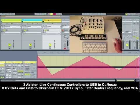 How The QuNexus Works (CV/MIDI Routing and Conversion Demos) – Synthtopia