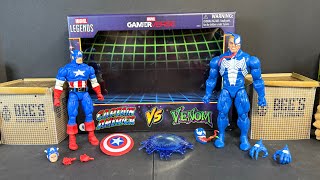 Marvel Legends Gamerverse Captain America vs Venom