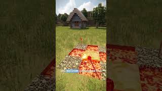 Summoning Herobrine in realistic Minecraft #minecraft #herobrine #minecraftrealistic