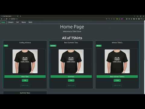 GitHub - atharvaagrawal/Full-Stack-TShirt-Selling-WebApp-Using-MERN-Stack: T-Shirt Selling ...