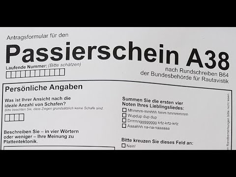 Passagierschein A38 / Heute Formular A10 | Frankgerloff's Blog - Mentoring * inner awakening