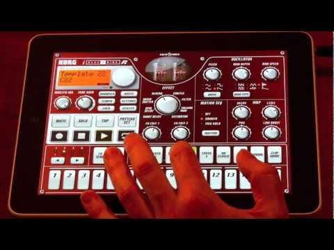 Korg iElectribe iPad Drum Machine Review – Synthtopia