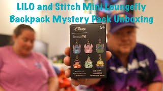 LILO and Stitch Loungefly Mini Backpack Unboxing