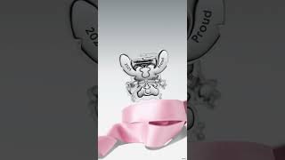 Disney x Pandora Stitch graduation charm for 2025 ????????
