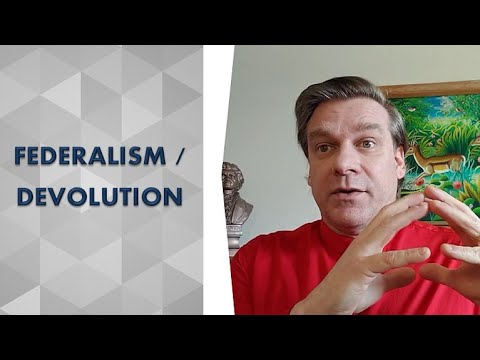 Federalism / Devolution | Barataria - The work of Erik Hare