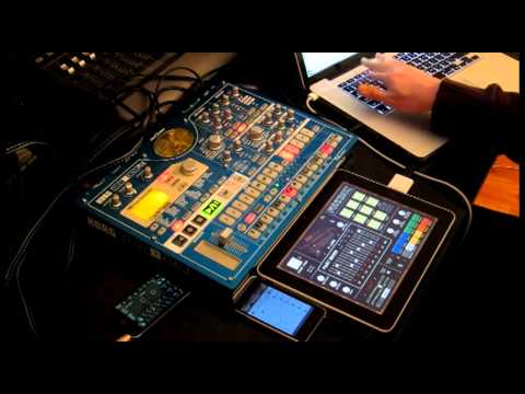 FunkBox, BassLine, MoDrum, Electribe EMX & Ableton Synced With CoreMIDI – Synthtopia